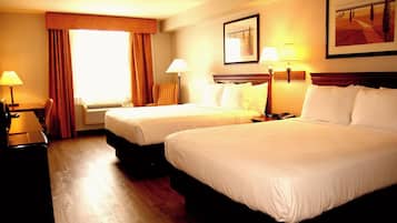 Quarto Standard, 2 camas queen-size | 1 quarto, roupa hipoalergénica, secretária