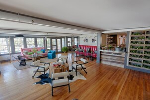 Sala de estar do lobby