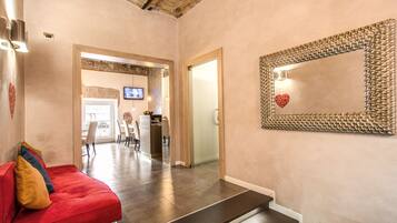 Entrada do alojamento