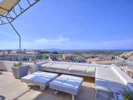 Terraço no piso superior