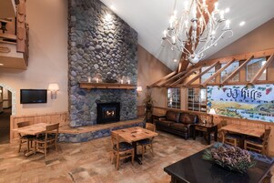 Sala de estar do lobby