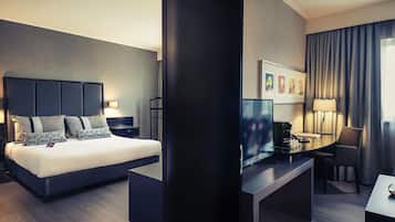 Suíte júnior, 1 cama Queen | Edredons de pluma, camas Tempur-Pedic, frigobar, cofres nos quartos