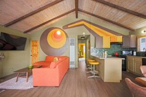 Cabana de Madeira Superior | Sala de estar