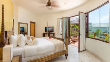 Cobertura família, 3 quartos, terraço | Vista do quarto