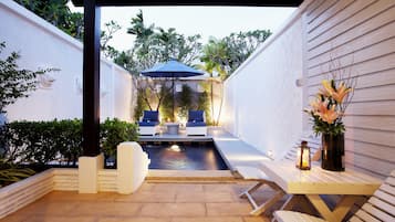 Quarto, piscina privativa | Piscina privativa