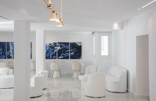 Sala de estar do lobby