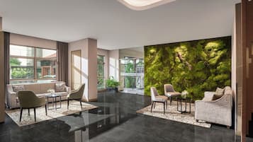 Sala de estar do lobby