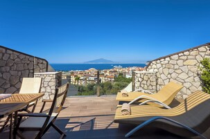 Suite Executiva, terraço, vista para o mar | Terraço/pátio interior