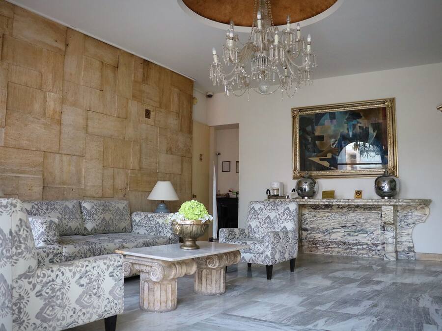 Sala de estar do lobby