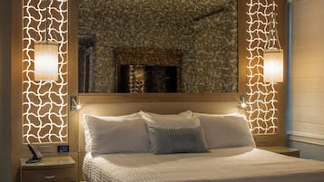 1 quarto, roupa de alta qualidade, camas de colchão pillowtop
