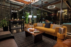 Sala de estar do lobby