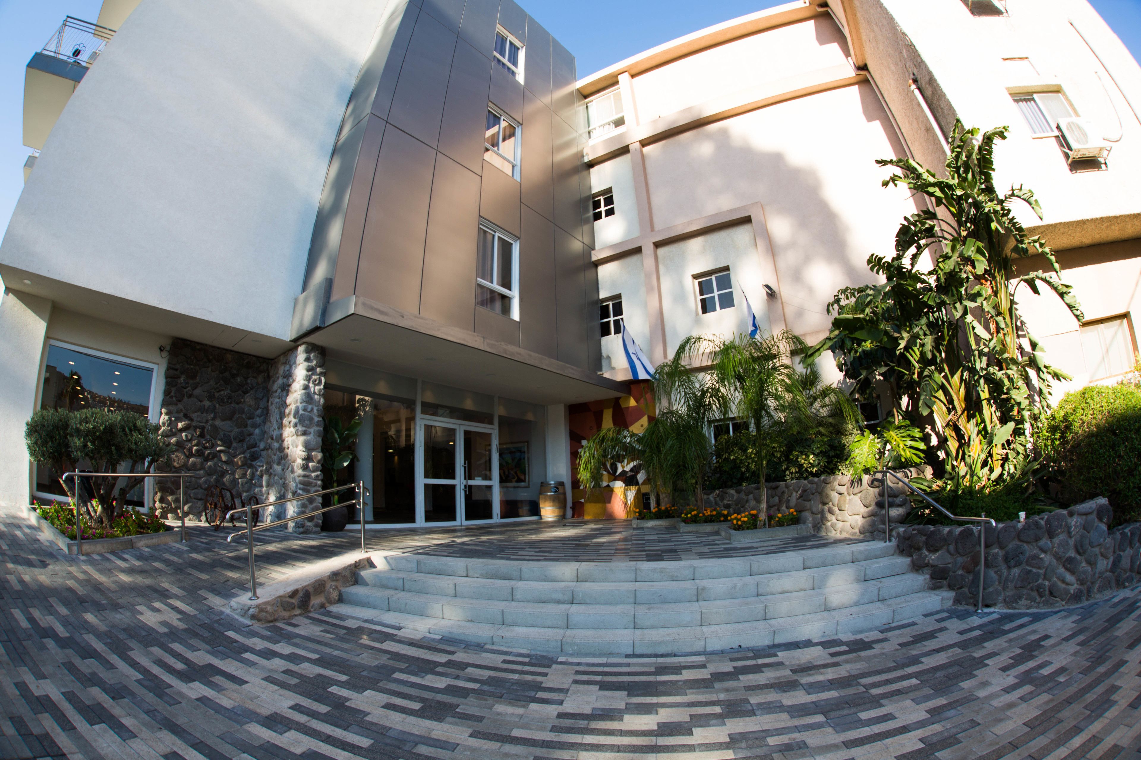 Entrada do alojamento