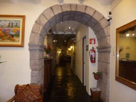 Entrada do alojamento