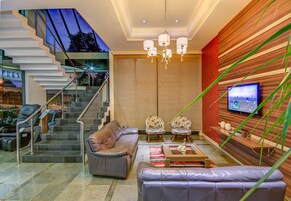 Sala de estar do lobby