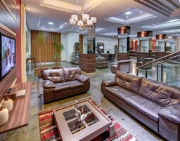 Sala de estar do lobby