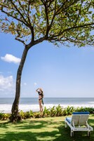 Na praia 