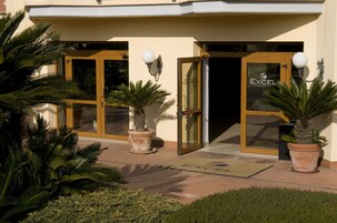 Entrada do alojamento