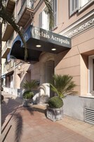 Entrada do alojamento