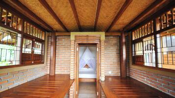 Quarto Duplo ou Twin, vista para o jardim (Villa with Garden View) | Sala de estar