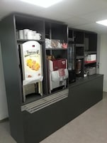 Café da manhã com buffet todos os dias mediante uma taxa