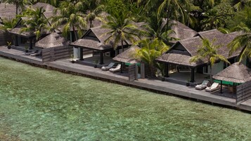 Vila, 2 quartos, vista para o oceano | Lençóis italianos Frette, roupas de cama premium, frigobar