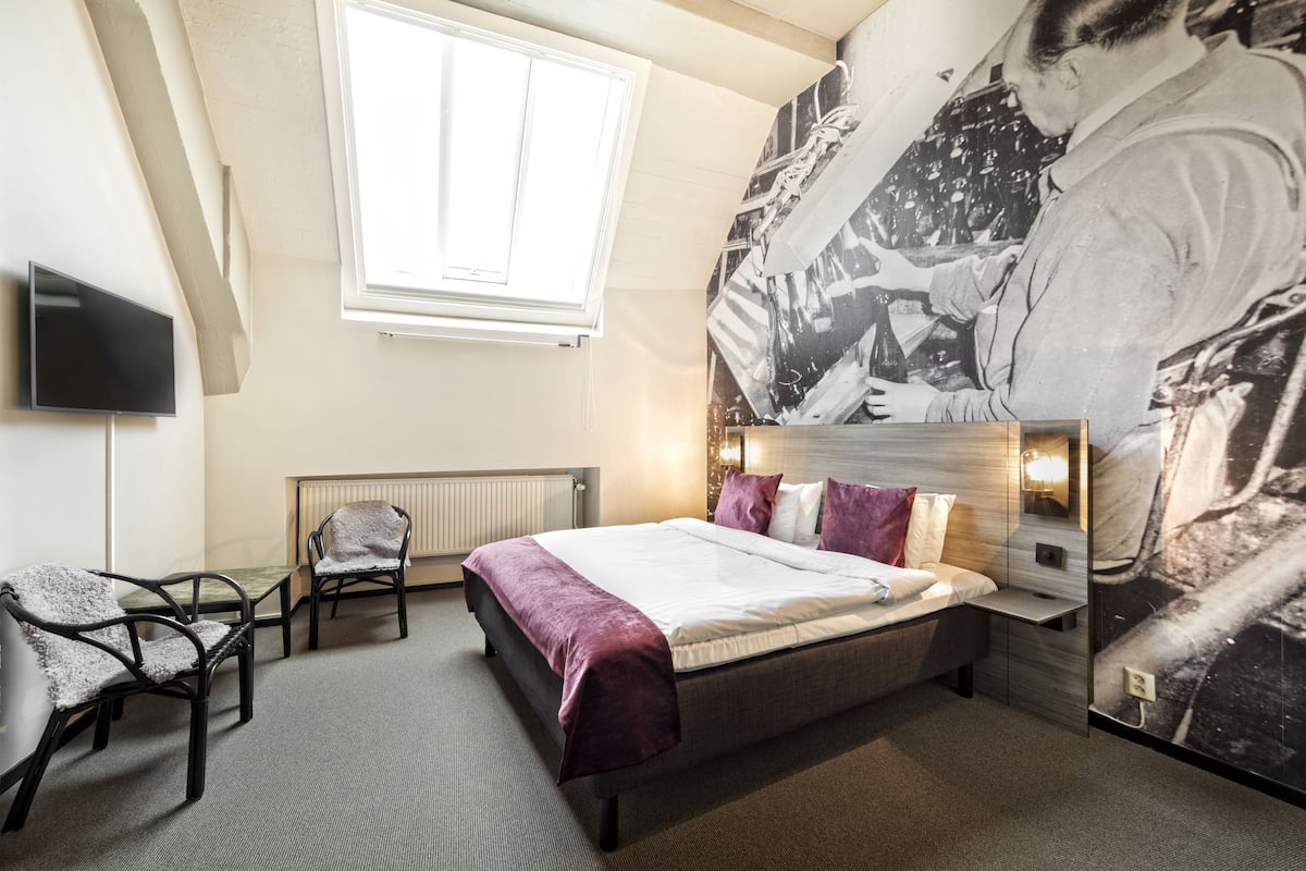 Quarto casal superior, 1 cama de casal (160 cm) | Vista do quarto