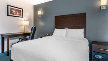 Quarto standard, 1 cama Queen, para não fumantes | Roupas de cama premium, edredons de pluma, camas Select Comfort