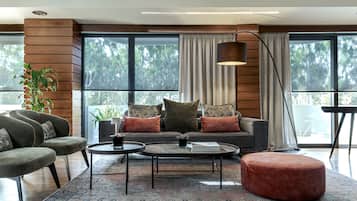 Sala de estar do lobby
