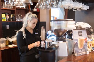 Serviço de café