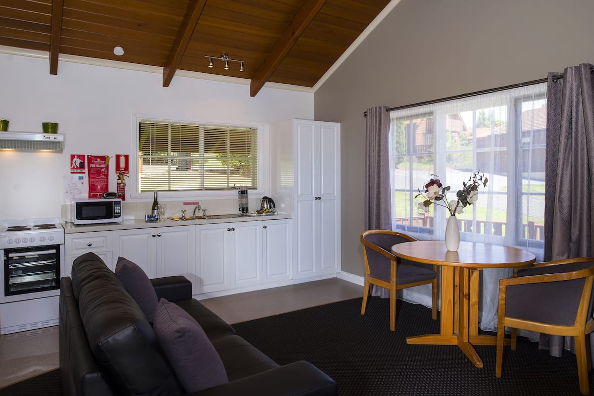 Chalé, 1 quarto (Spa) | Cozinha privada | Uma cafeteira/bule 