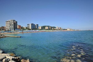 Vista para a praia ou o mar