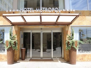 Entrada do alojamento
