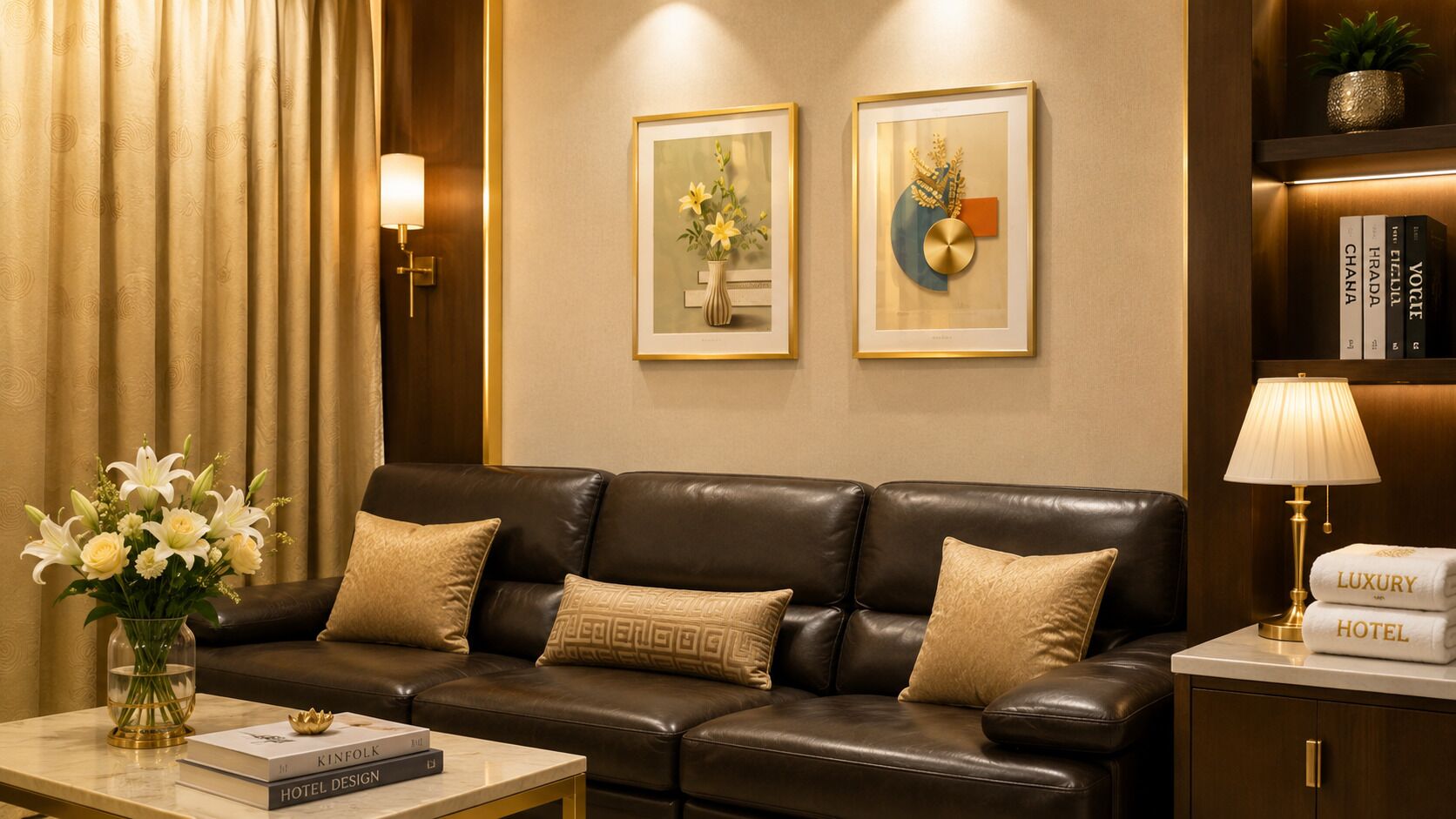 Suite Premier | Roupa de alta qualidade, camas de colchão viscoelástico, minibar 