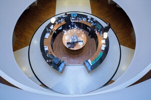 Detalhe da parte interna