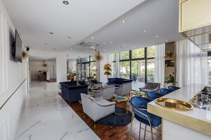 Sala de estar do lobby