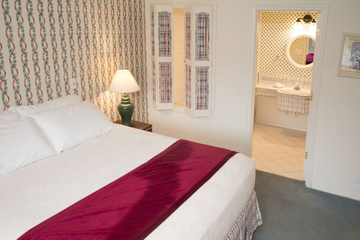 Suite, lareira | Ferro/tábua de engomar, Wi-fi grátis, roupa de cama fornecida 