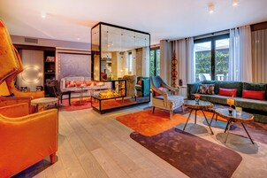 Sala de estar do lobby