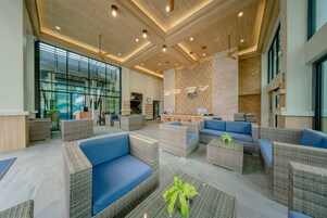 Sala de estar do lobby