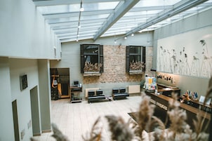 Sala de estar do lobby