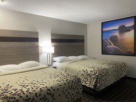 Quarto Básico | Secretária, Wi-fi grátis, com decoração personalizada