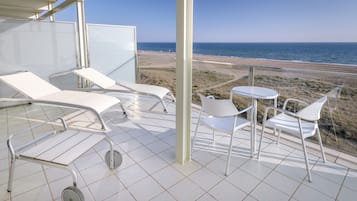 Quarto Executivo, vista para o mar | Terraço/pátio interior