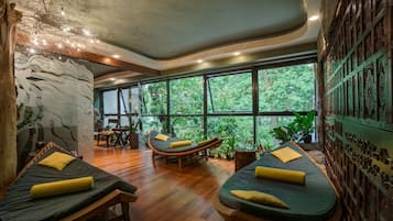 Sala(s) para tratamentos a casais, tratamentos corporais