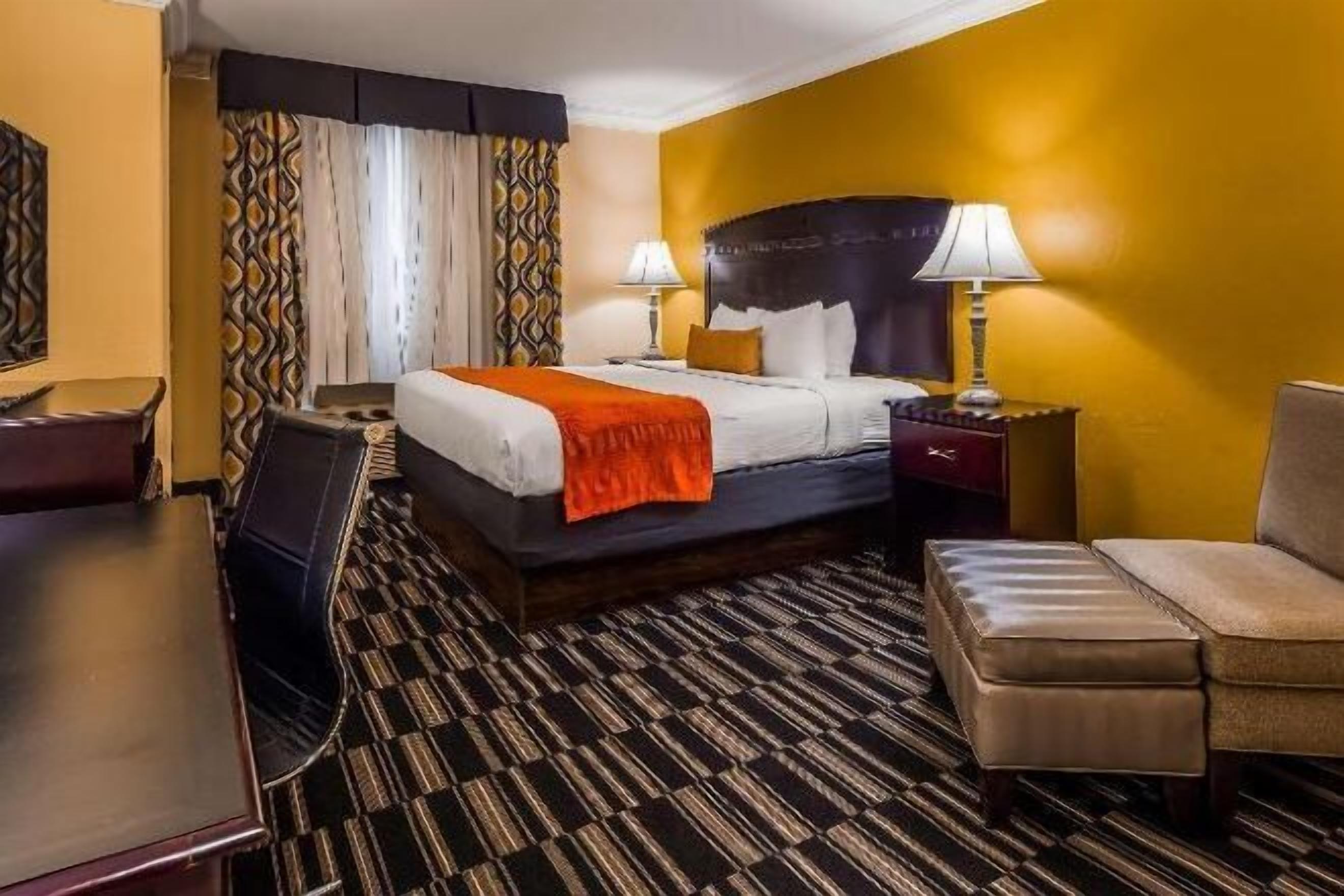 Roupa de alta qualidade, camas de colchão pillowtop, secretária 