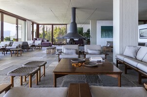 Sala de estar do lobby