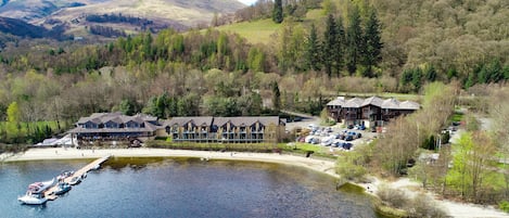 Entrada do alojamento