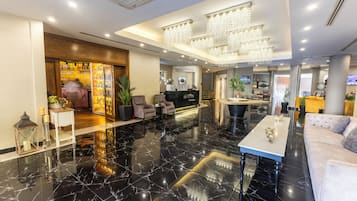 Sala de estar do lobby