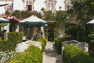 Entrada do alojamento