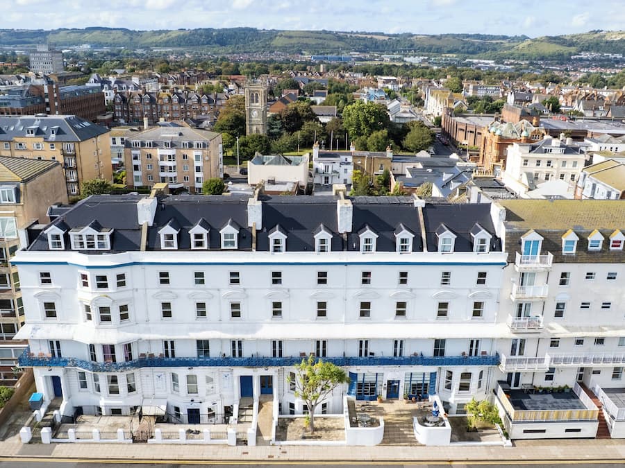 Fachada do alojamento