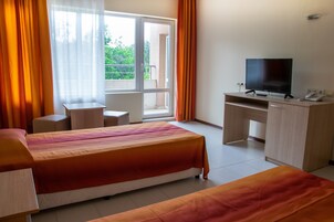 Quarto Duplo Básico, 1 quarto | Roupa de cama fornecida