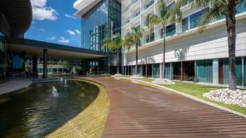 Entrada do alojamento